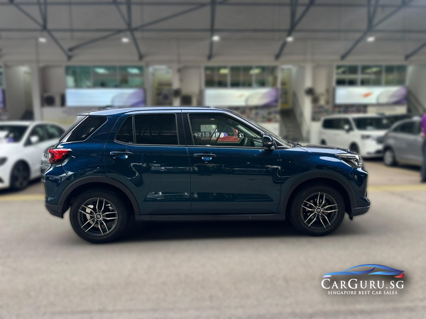 TOYOTA RAIZE 1.0X CVT - BLUE Hatchback (May 2021) | Singapore Used Car ...