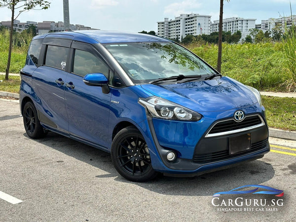 TOYOTA SIENTA HYBRID 1.5X CVT - BLUE SUV (Jun 2018) | Singapore Used ...