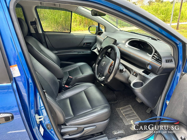 TOYOTA SIENTA HYBRID 1.5X CVT - BLUE SUV (Jun 2018) | Singapore Used ...
