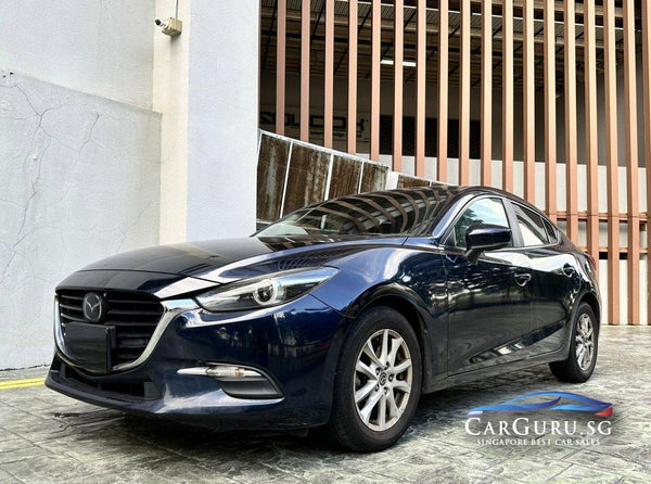 MAZDA AXELA 1.5 XD AUTO - BLUE Sedan (May 2019) | Singapore Used Car ...